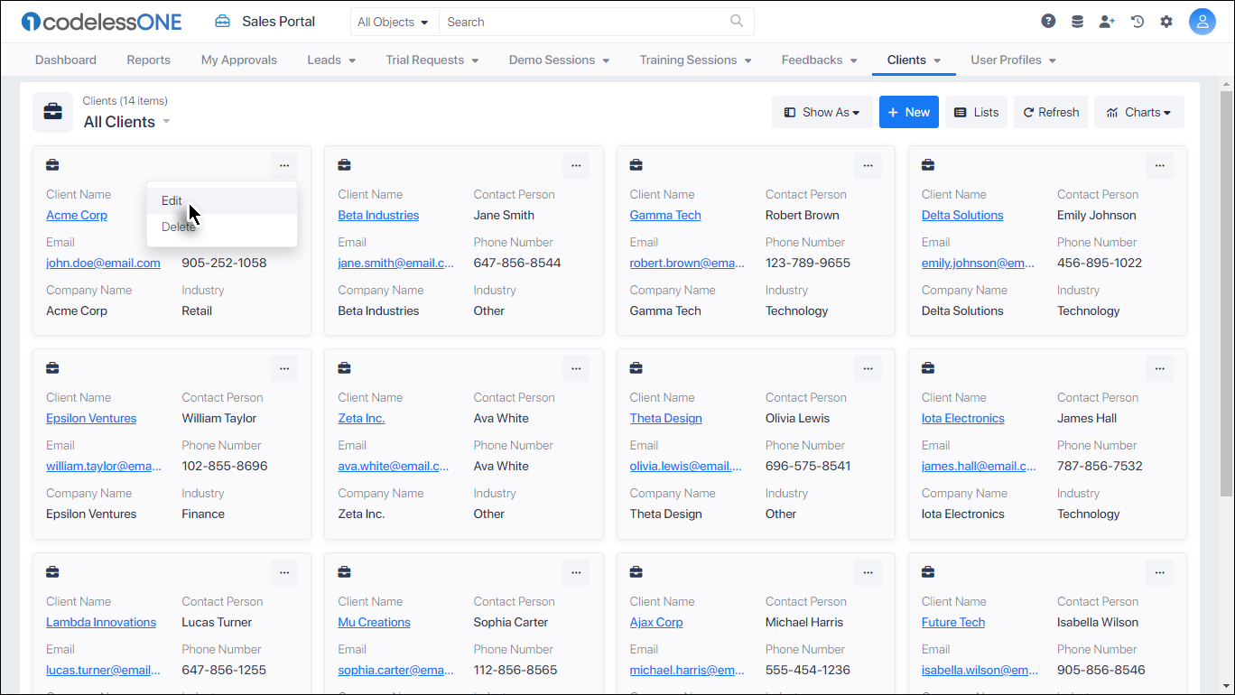 Editing Data: A Guide to Modifying Records - Codeless ONE