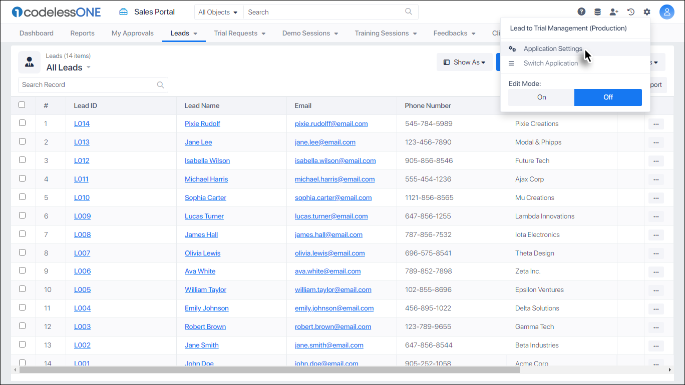 Editing Roles in Codeless ONE : A Detailed Guide - Codeless ONE