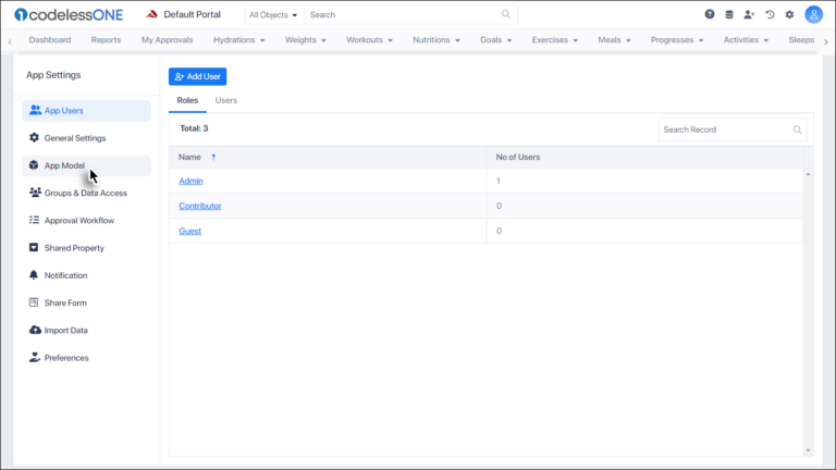 How to Disable and Enable a Portal in Your Application - Codeless ONE