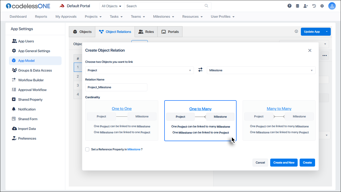 How to Set Up Object Relations - Codeless ONE