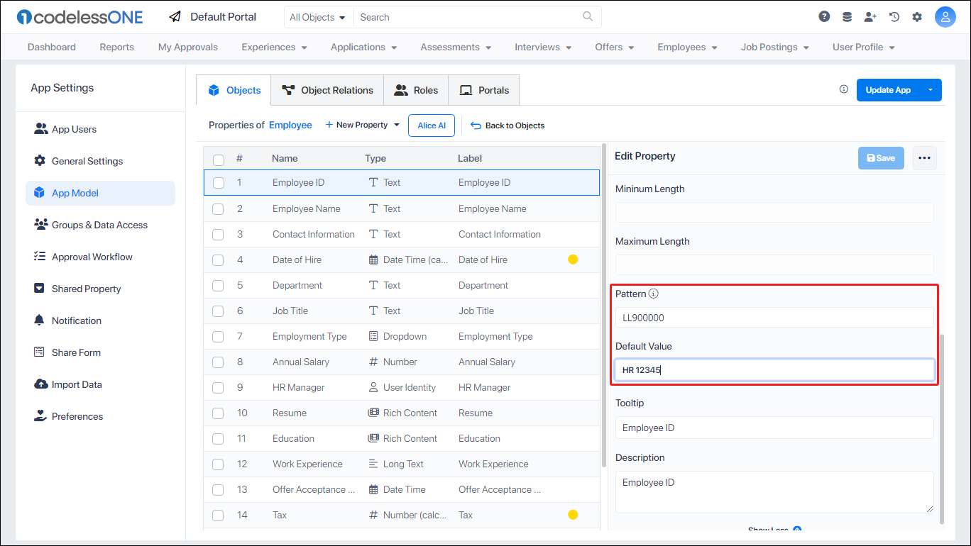 Data Patterns - Codeless ONE