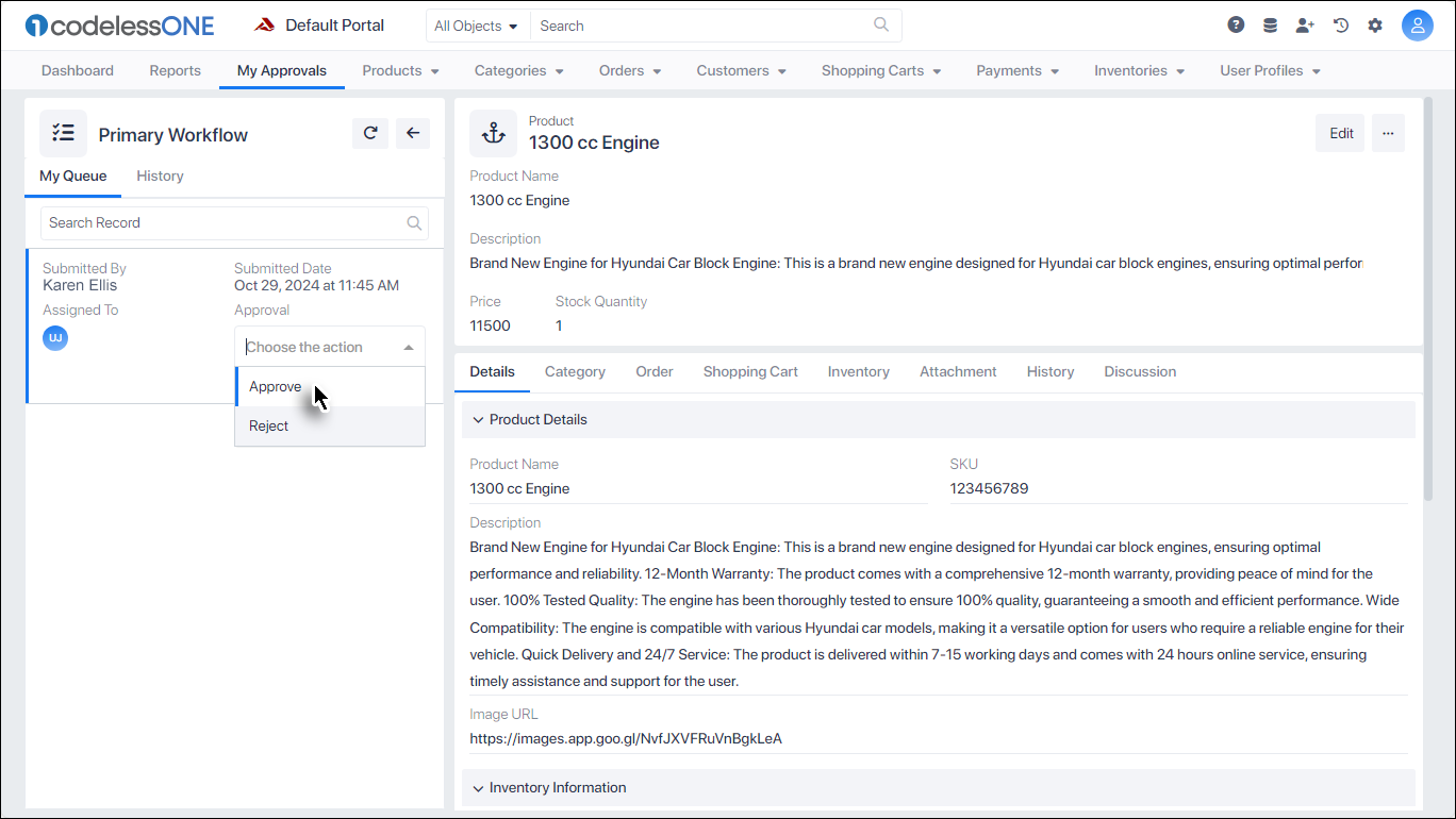 Approvals: The Ultimate step of Approval Workflow - Codeless ONE