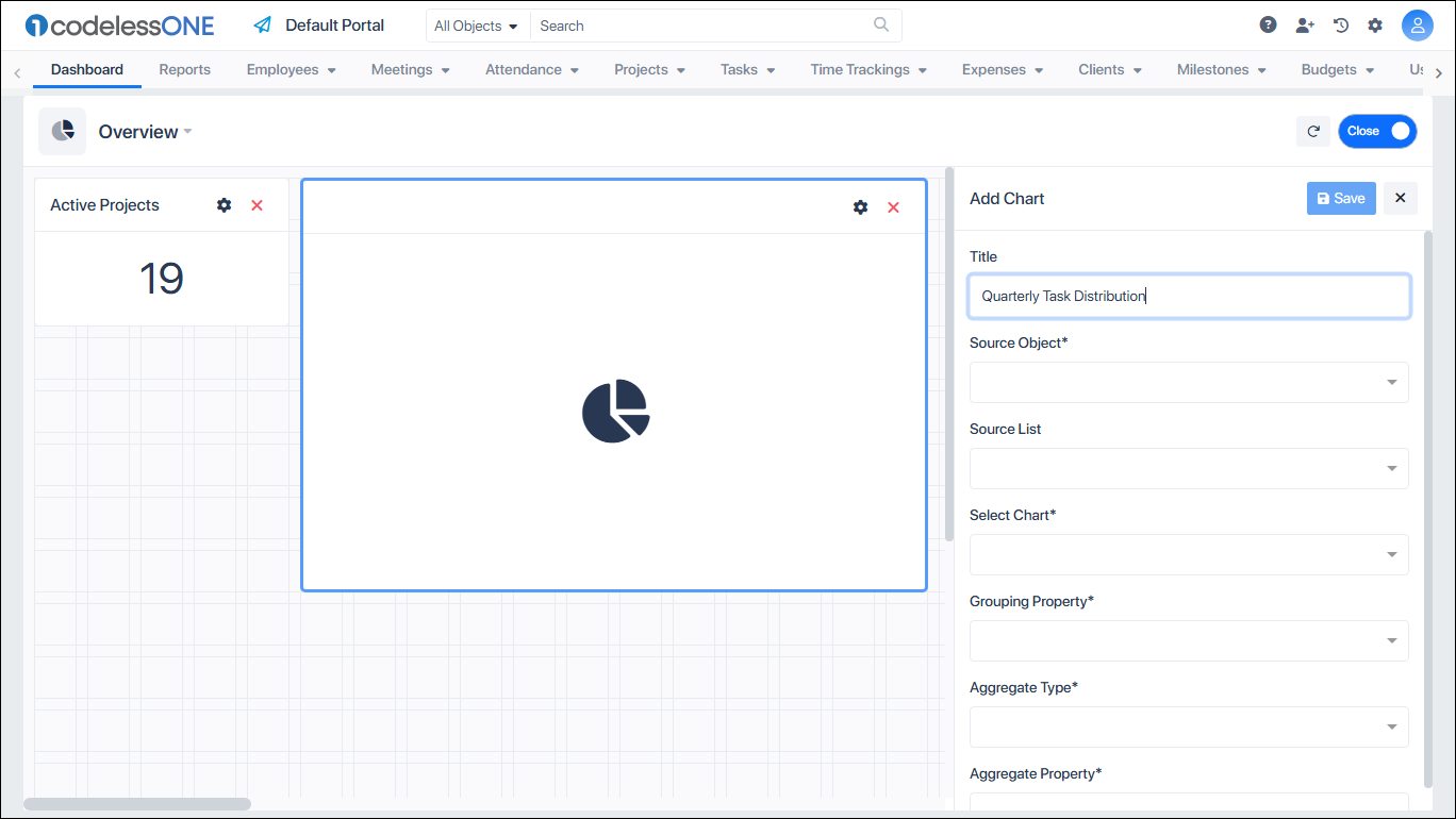 Dashboard Widgets: How to add Number, Chart, Gauge and Calendar ...