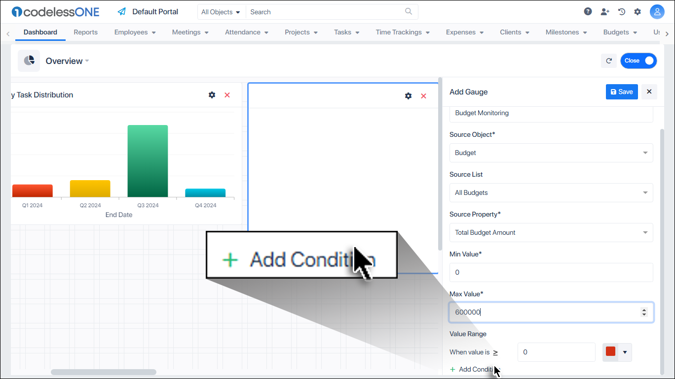 Dashboard Widgets: How to add Number, Chart, Gauge and Calendar ...