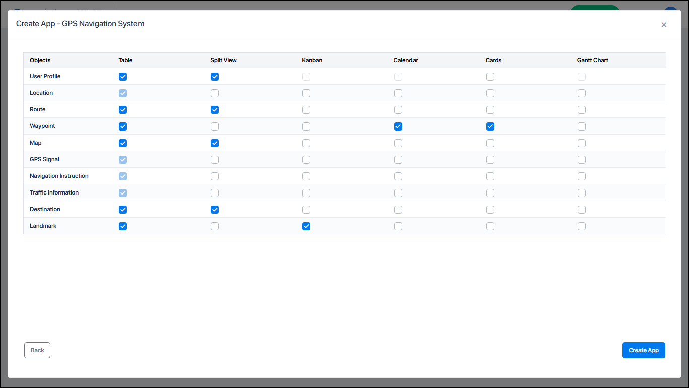 How to display an object in an unsupported view - Codeless ONE